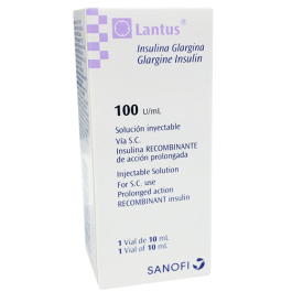 0023400-LANTUS 100 UI/10 ML X 1 VIAL