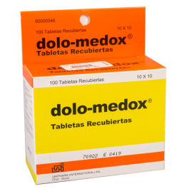 C0351450-DOLO-MEDOX X 100 TABS