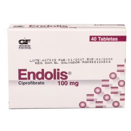 0761650-ENDOLIS 100 MG X 40 TABS