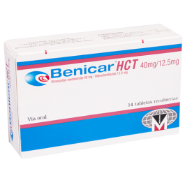 0240130-BENICAR HCT 40 MG/12.5 MG X 14 TABS
