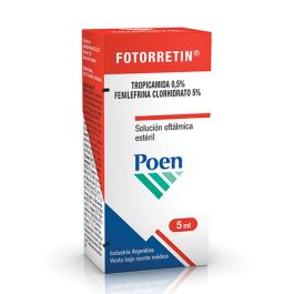 0284050-FOTORRETIN 5 ML GTS OFT SOL