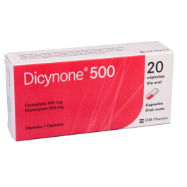 C0393245-DICYNONE 500 MG X 20 CAPS