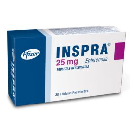 Inspra 25 MG, 30 Tabletas | Farmacia Sucre Costa Rica