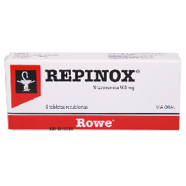 0746000-REPINOX 500 MG X 6 TABS REC