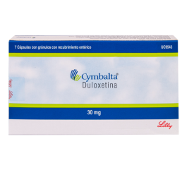1061250-CYMBALTA 30 MG X 7 CAPS