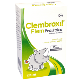1081510-CLEMBROXIL FLEM 120 ML PED JARABE