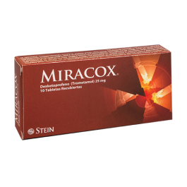 C0602350-MIRACOX 25 MG X 10 TABS STEIN