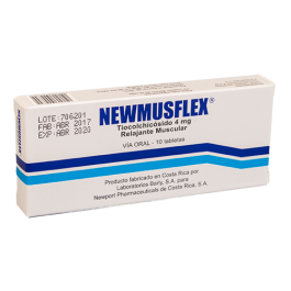 C1295150-NEWMUSFLEX 4 MG X 10 TABS