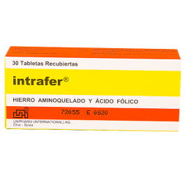 0352300-INTRAFER 30 MG X 30 TABS
