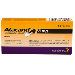 0170200-ATACAND 8 MG X 14 COMP