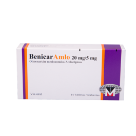 0240070-BENICAR AMLO 20 MG/5 MG X 14 TABS