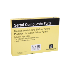 C0287600-SERTAL "C" FORTE IM/IV X 3 AMP