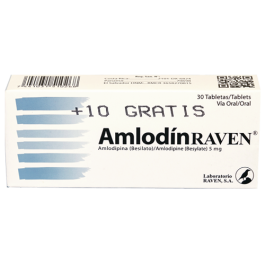 C1450600-AMLODIN 5 MG X 30 TABS RAVEN