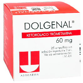 C0781950-DOLGENAL 60 MG/2 ML X 25 AMP