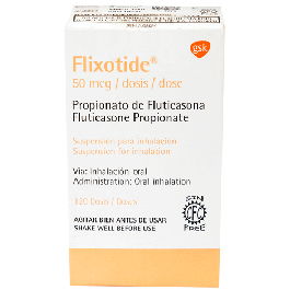 0181450-FLIXOTIDE 50 MCG X 120 DOSIS INHALADOR