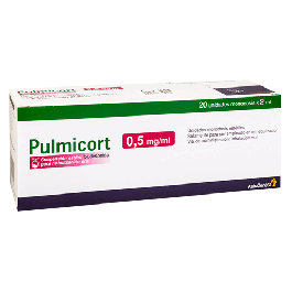 C0173600-PULMICORT 0.50 MG/2ML X 20 AMP BLISTER