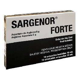 C0755565-SARGENOR FORTE 5 GRS X 10 AMP (SUELTO)