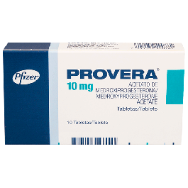 1023575-PROVERA 10 MG X 10 TABS
